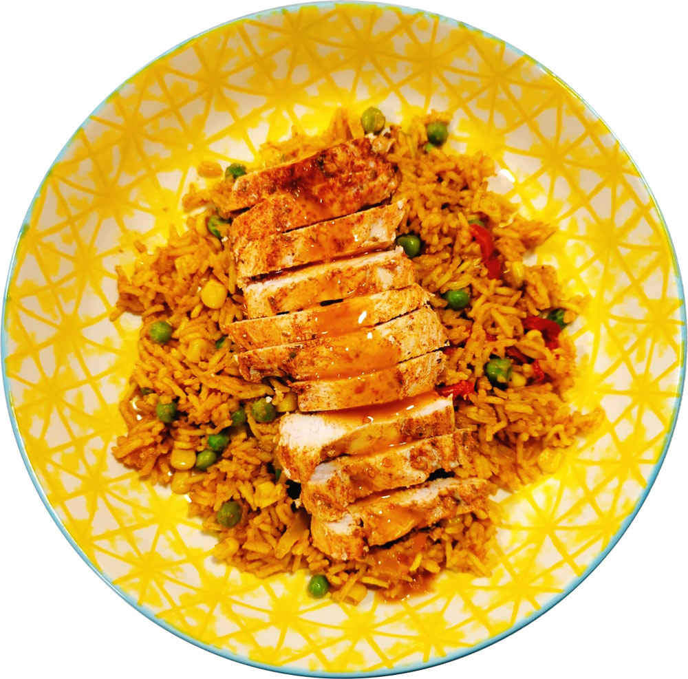 Peri-Peri Chicken & Dirty Rice – Potora
